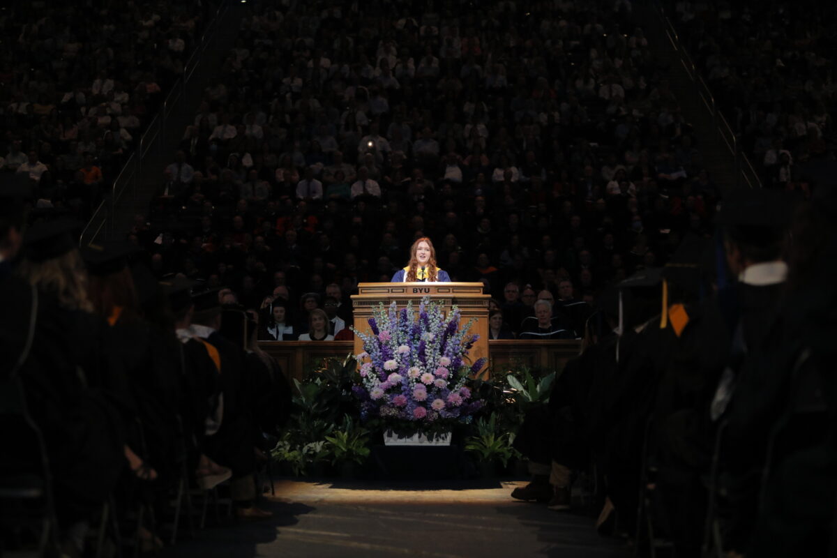 BYU holds first live commencement ceremony in two years | News, Sports ...